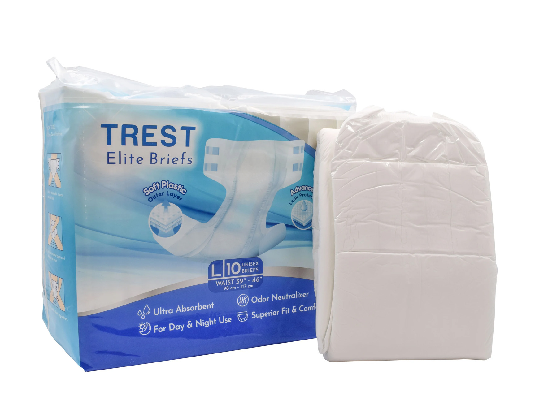 Diaper Review: TREST Elite Briefs - Crinkle Cat Tales